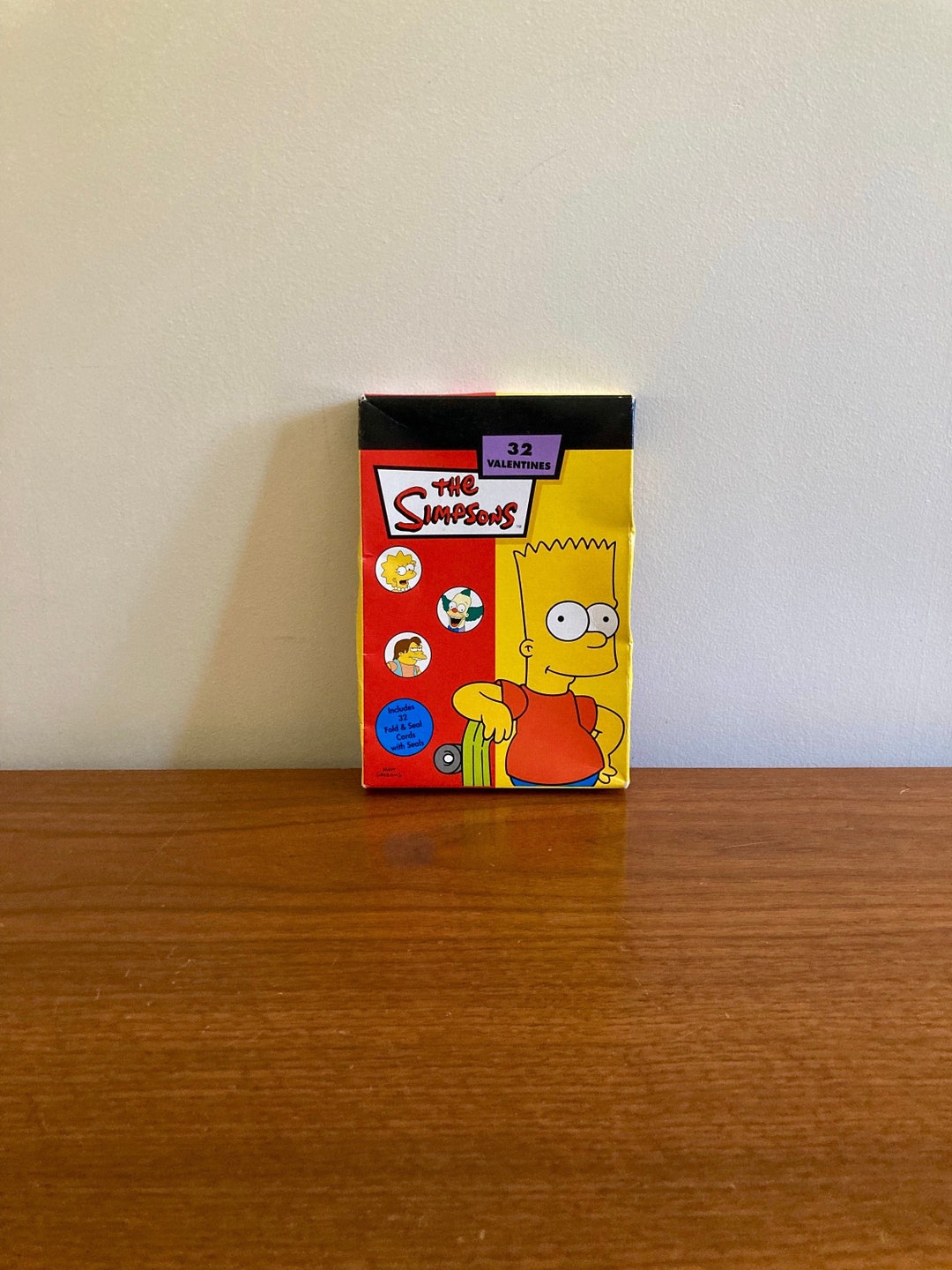 Vintage 2004 the Simpsons Valentines Day Cards - Set of 32 - Etsy