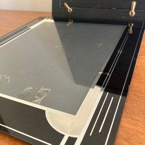 ONE 30s Art Deco Picture Frames | Reverse Painted Antique Picture Frame ...