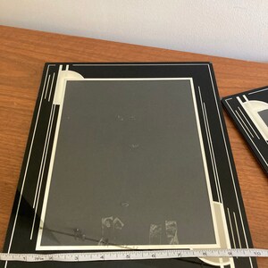 ONE 30s Art Deco Picture Frames | Reverse Painted Antique Picture Frame ...