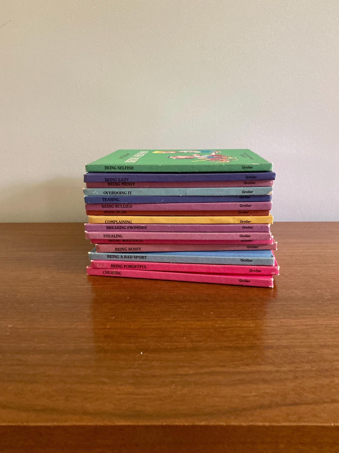 Set of 15 Let's Talk About Books | Vintage Kids Books | Let's Talk ...