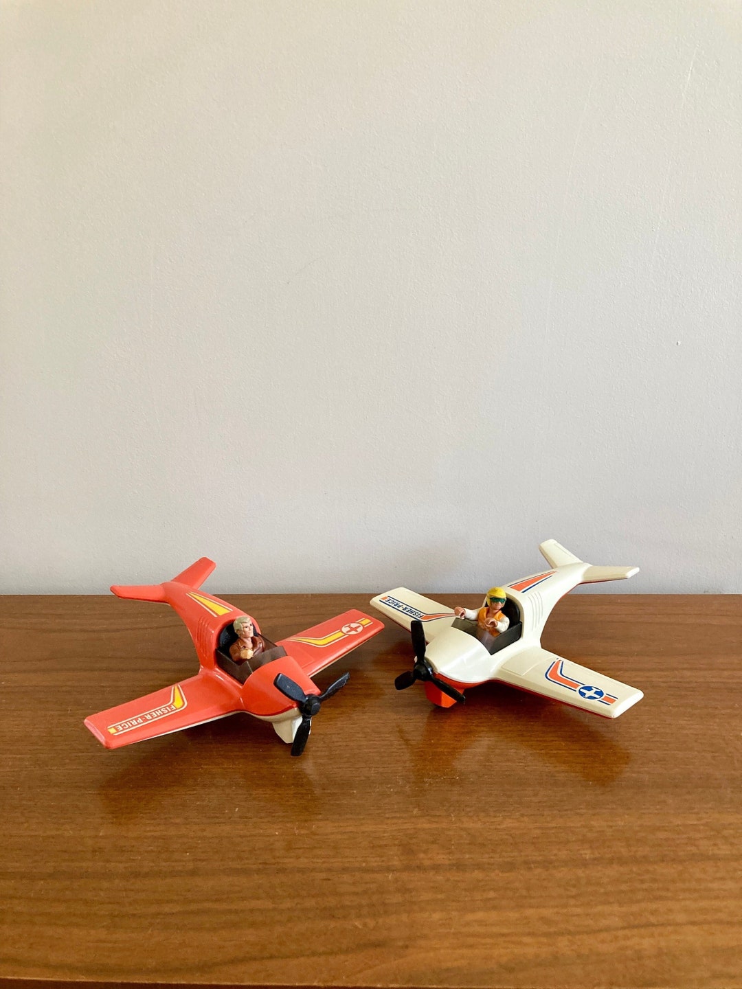 4 Pc SET Adventure People Sports Planes With Pilots 306 Vintage 1974 ...