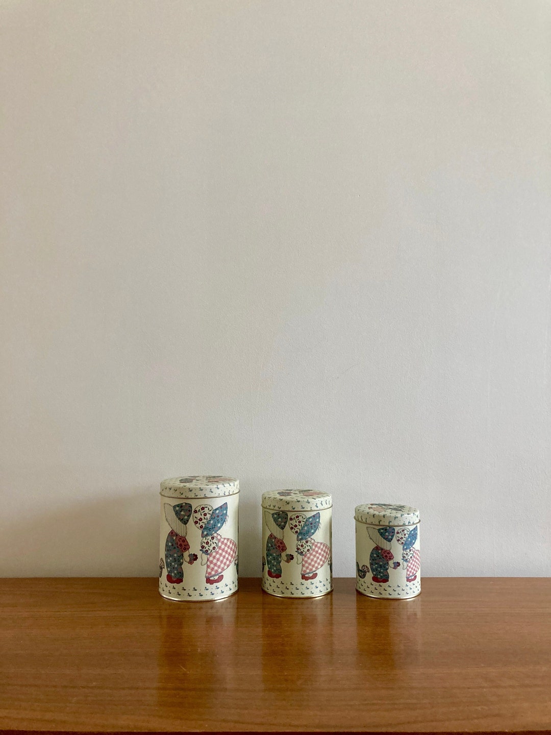 Vintage Holly & Robby Hobbie Nesting Canisters - Set of 3 - Etsy