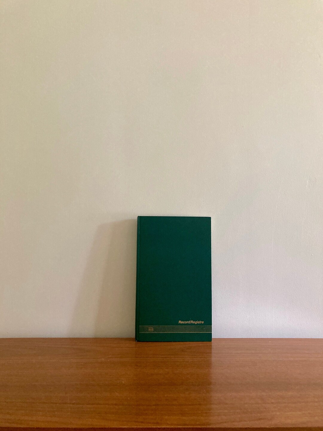 Vintage Green Lined Notebook: Retro Record Journal - Etsy