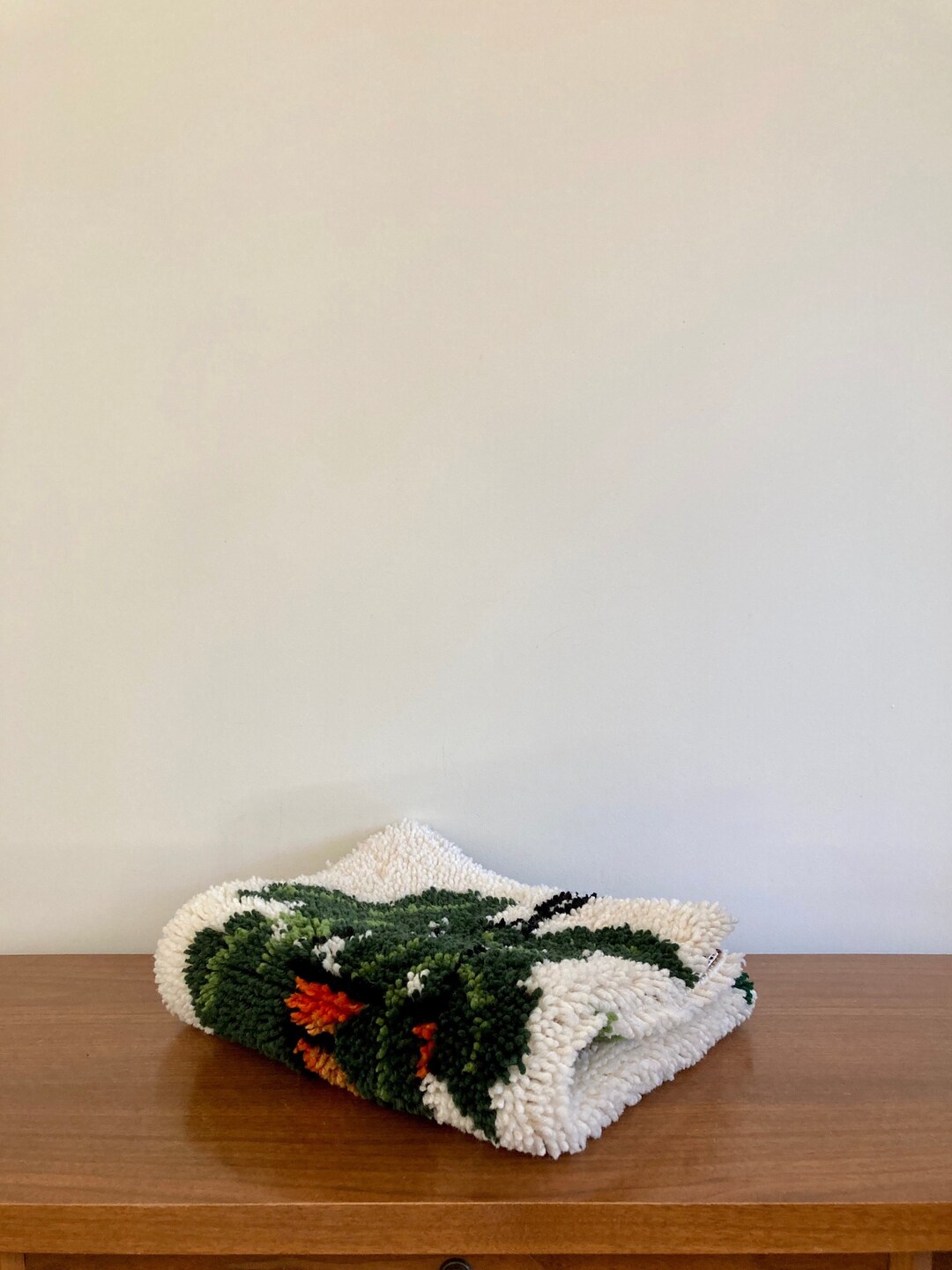 Hanging Plants Latch Hook Wall Hanging | Vintage 70s Hanging Plants ...