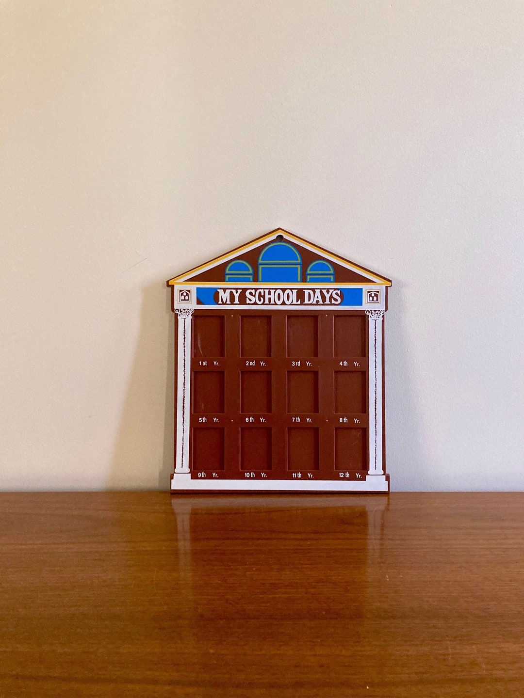 Vintage School Days Picture Frame: Grades 1-12 Photo Collage - Etsy