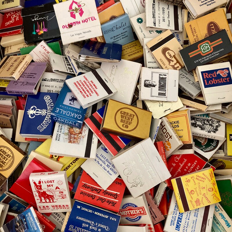 Vintage Matchbooks - Etsy