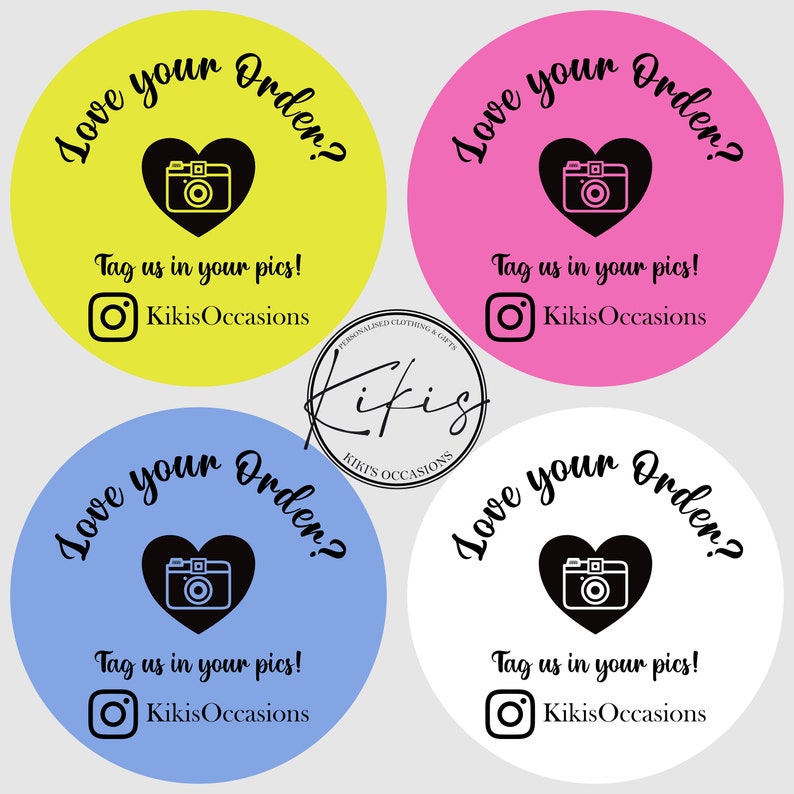 50 QR Code Stickers Custom QR Code Labels Small Business - Etsy