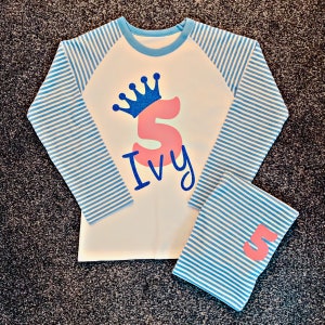 Personalised Unicorn Birthday Pyjamas 1st 2nd 3rd 4th 5th 6th 7th 8th ...