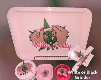 Rolling Pretty Weed Tray - Etsy
