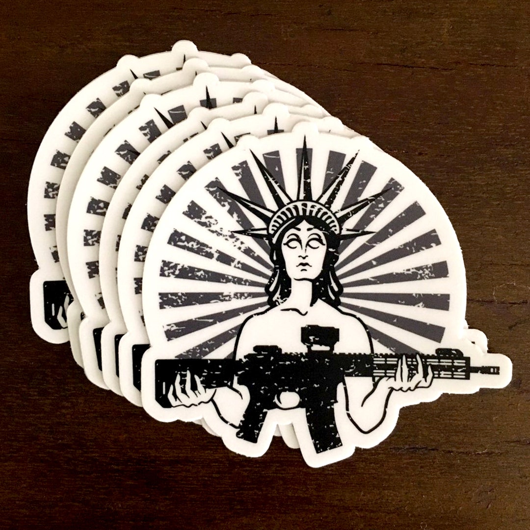 Liberty's Gift Die Cut Sticker Decal, Durable Vinyl, Matte, Car Decal ...