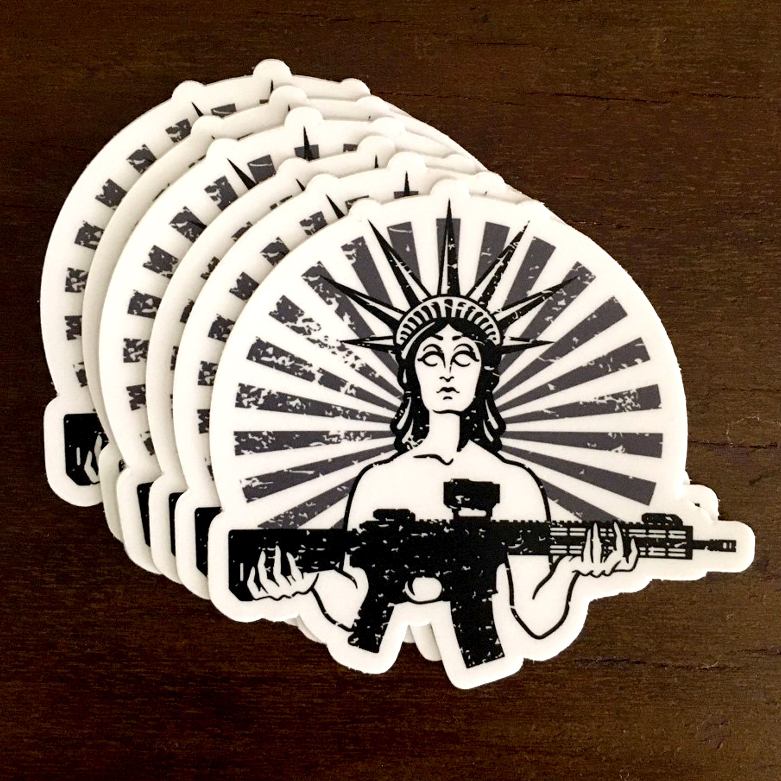 Liberty's Gift Die Cut Sticker Decal, Durable Vinyl, Matte, Car Decal ...