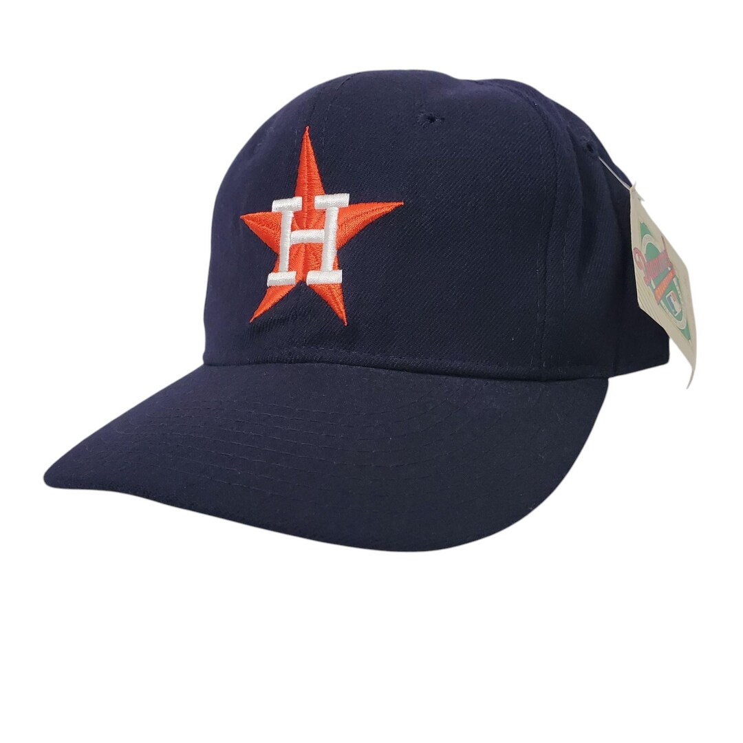 Vtg 90's New Era Houston Astros Diamond Collection Baseball Cap Hat 7 3 ...