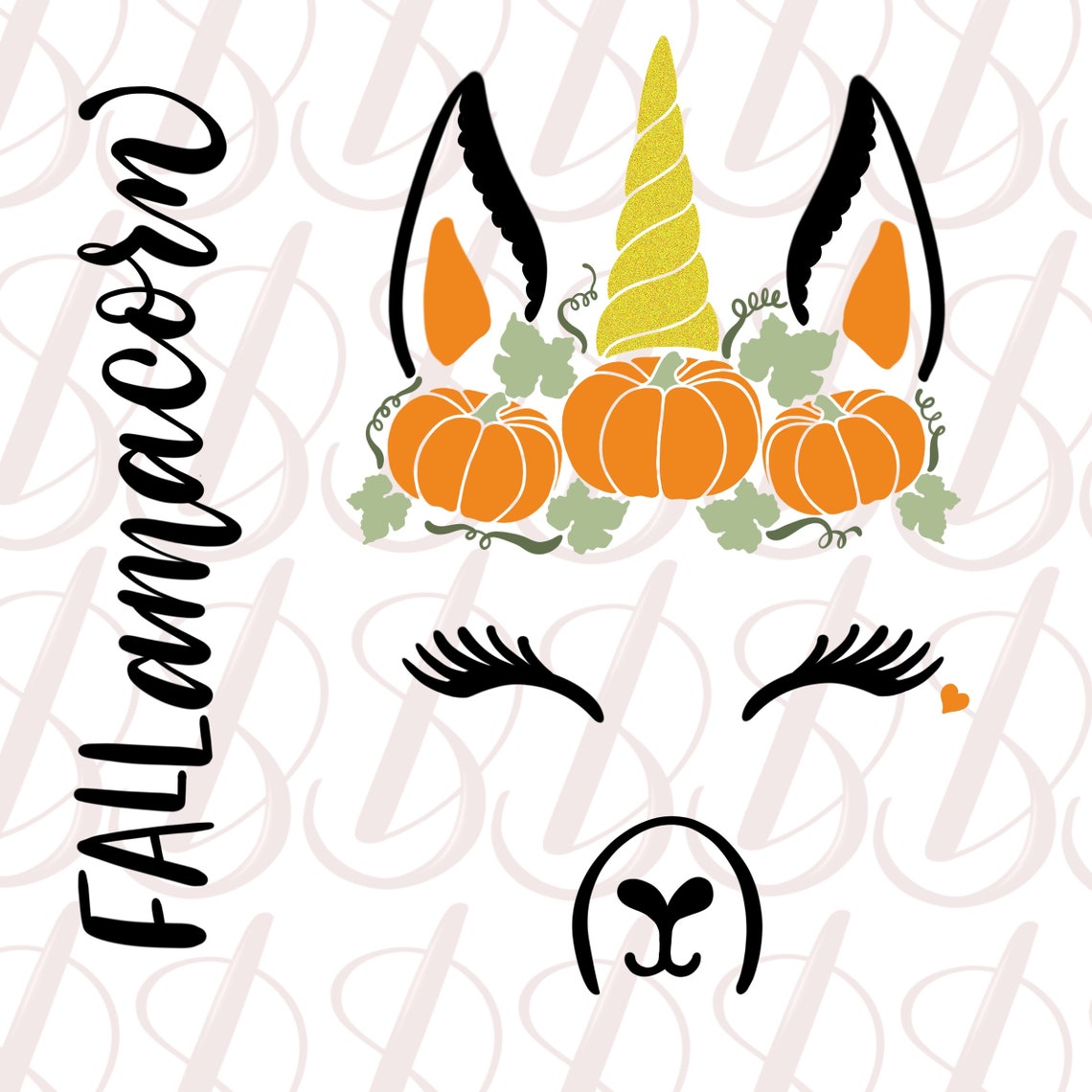 Llamacorn Svg Fall Llama Svg Llama Face Svg Llama Unicorn Svg Unicorn ...