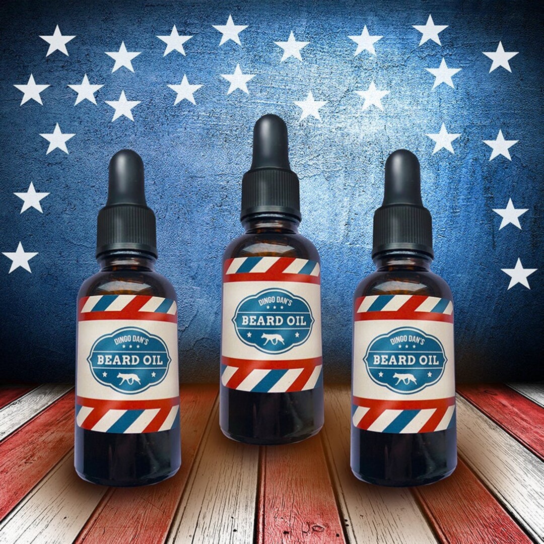 Triple Pack - Dingo Dan’s Barbershop Beard Oil - (3 X 50ml Bottles ...