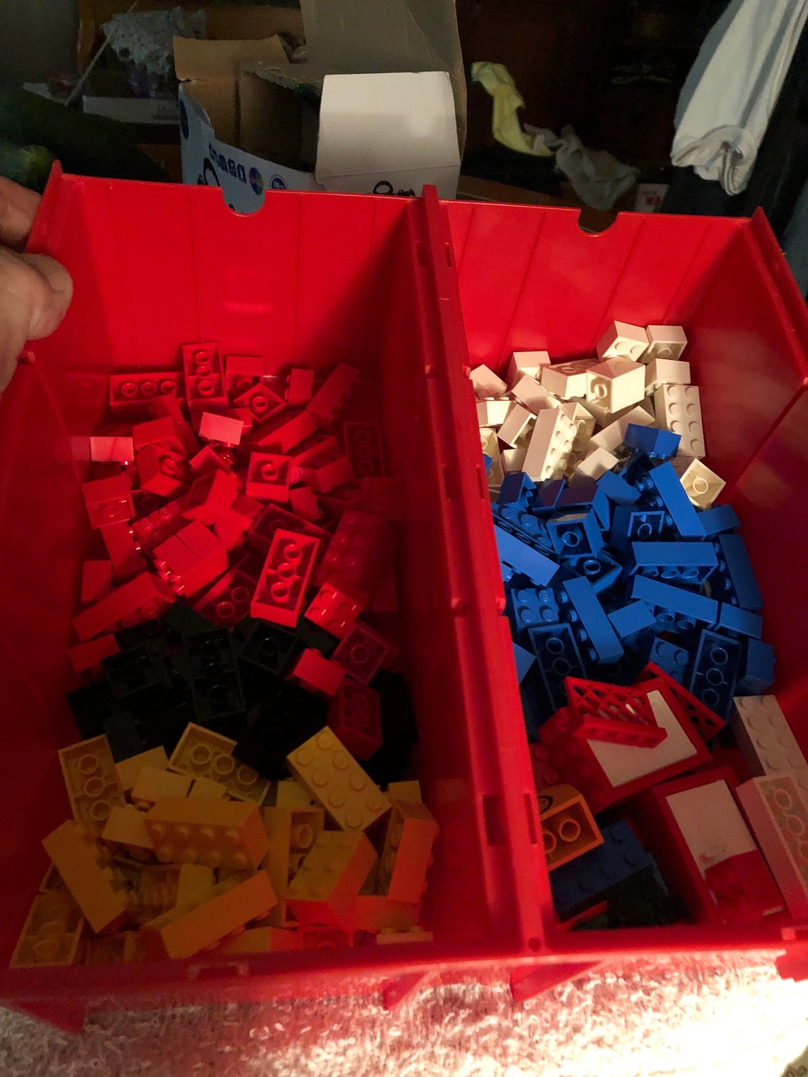 Vintage Case of Legos - Etsy