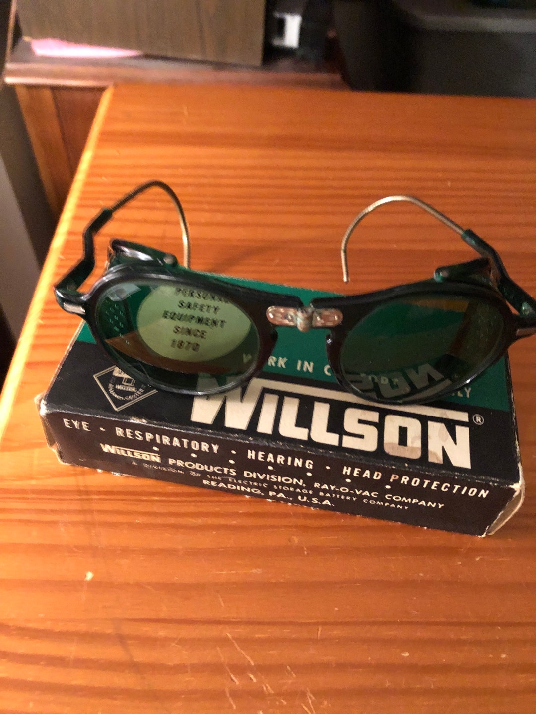 Vintage Wilson Torch Cutting Safety Glasses - Etsy
