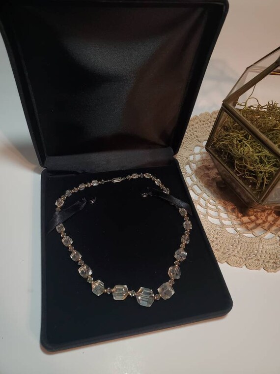 Vintage 14k gf crystal - Gem