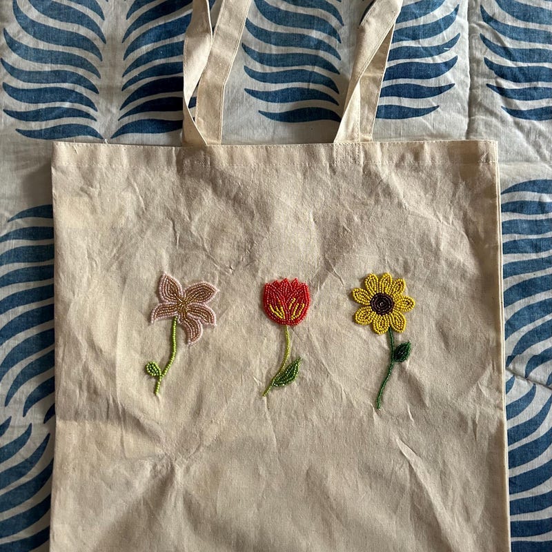Embroidery Tote Bag - Etsy