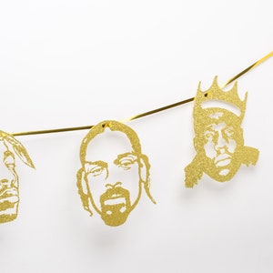 90s Hip Hop Icons Banner Rap Legends Rapper Party Hip Hop - Etsy
