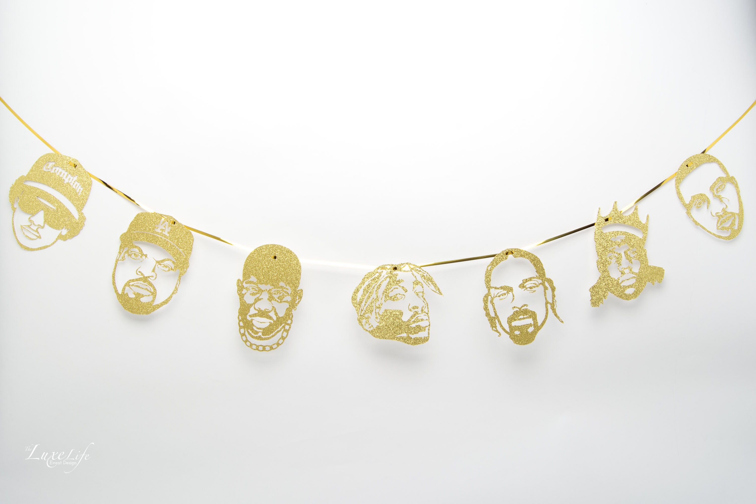 90s Hip Hop Icons Banner Rap Legends Rapper Party Hip Hop - Etsy