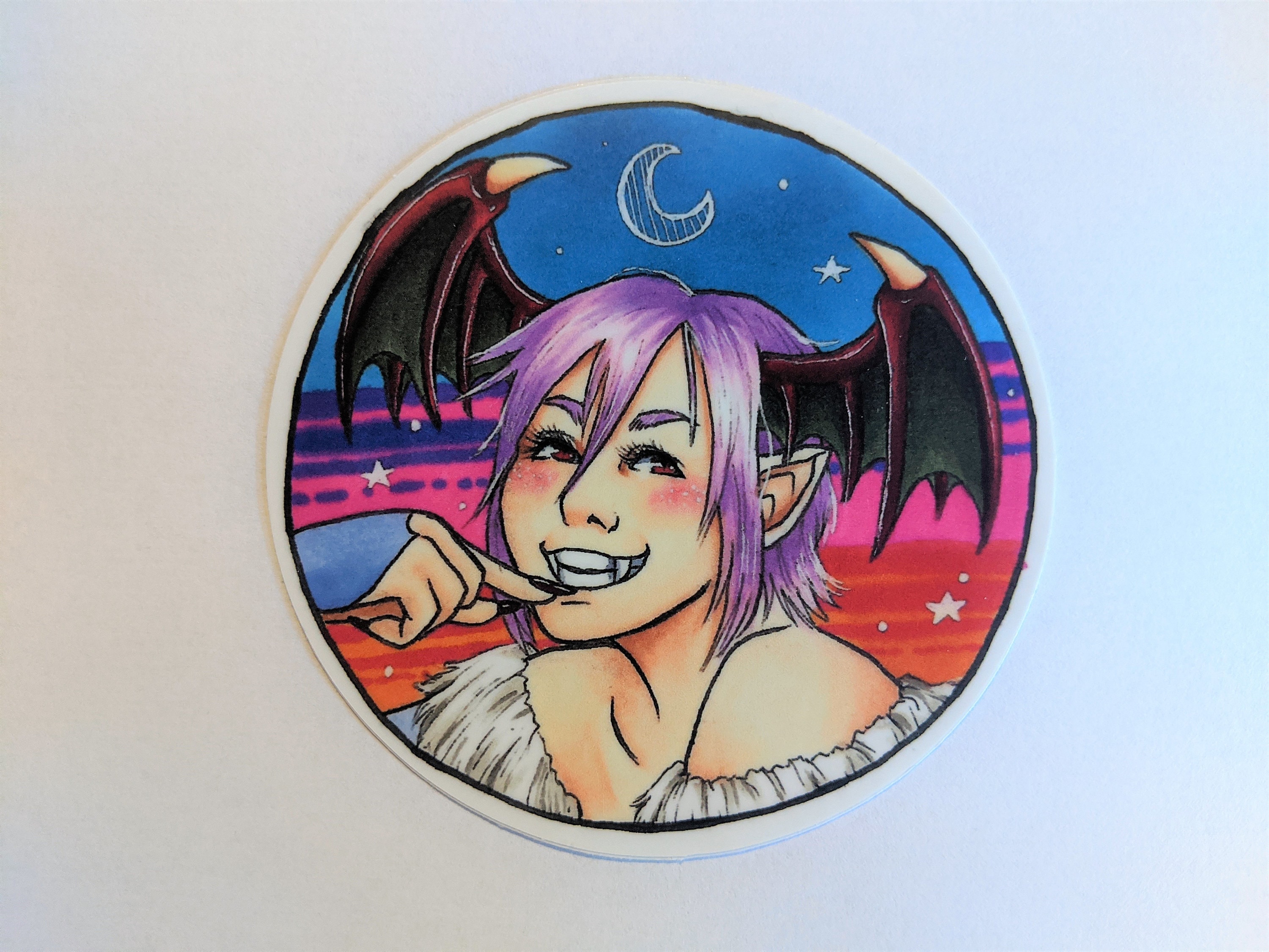 Laptop Lilith Darkstalker Vinyl sticker Decals & Skins etna.com.pe