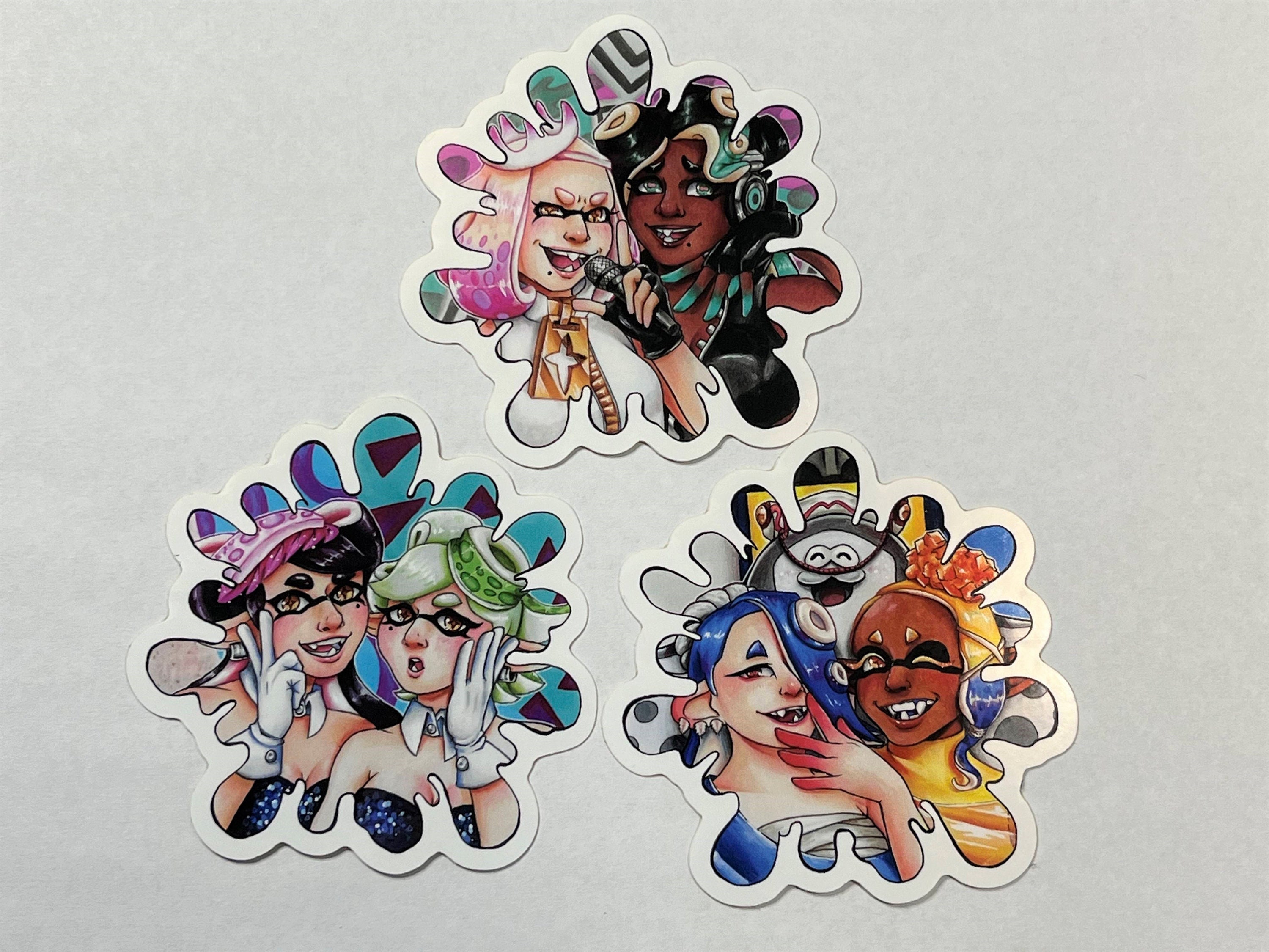 Splatoon Squid Sisters Deep Cut off the Hook Nintendo Vinyl - Etsy