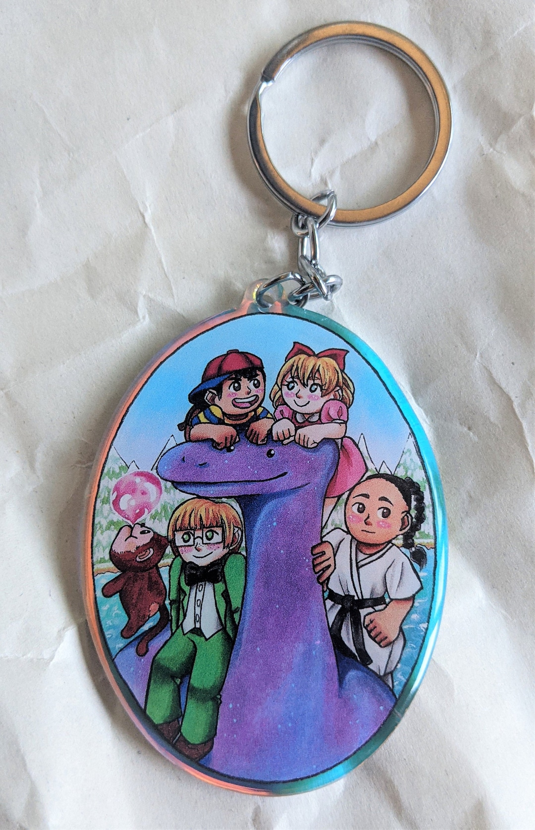Earthbound Nintendo Mother 2 Keychain 3 in Charm - Etsy