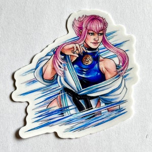Street Fighter 6 Marisa Manon Capcom Vinyl Stickers - Etsy