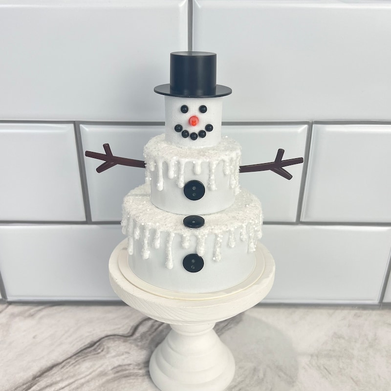 Fake Christmas Cake - Etsy