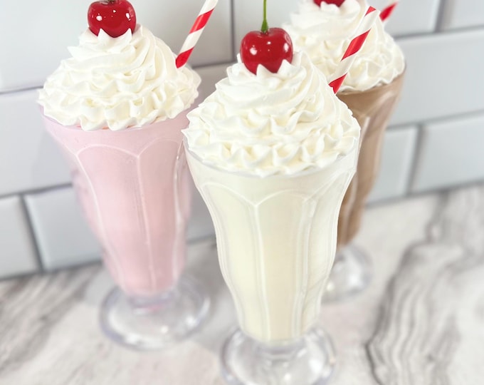 Fake Milkshake, Faux Milkshake, Strawberry Milkshake, Chocolate ...