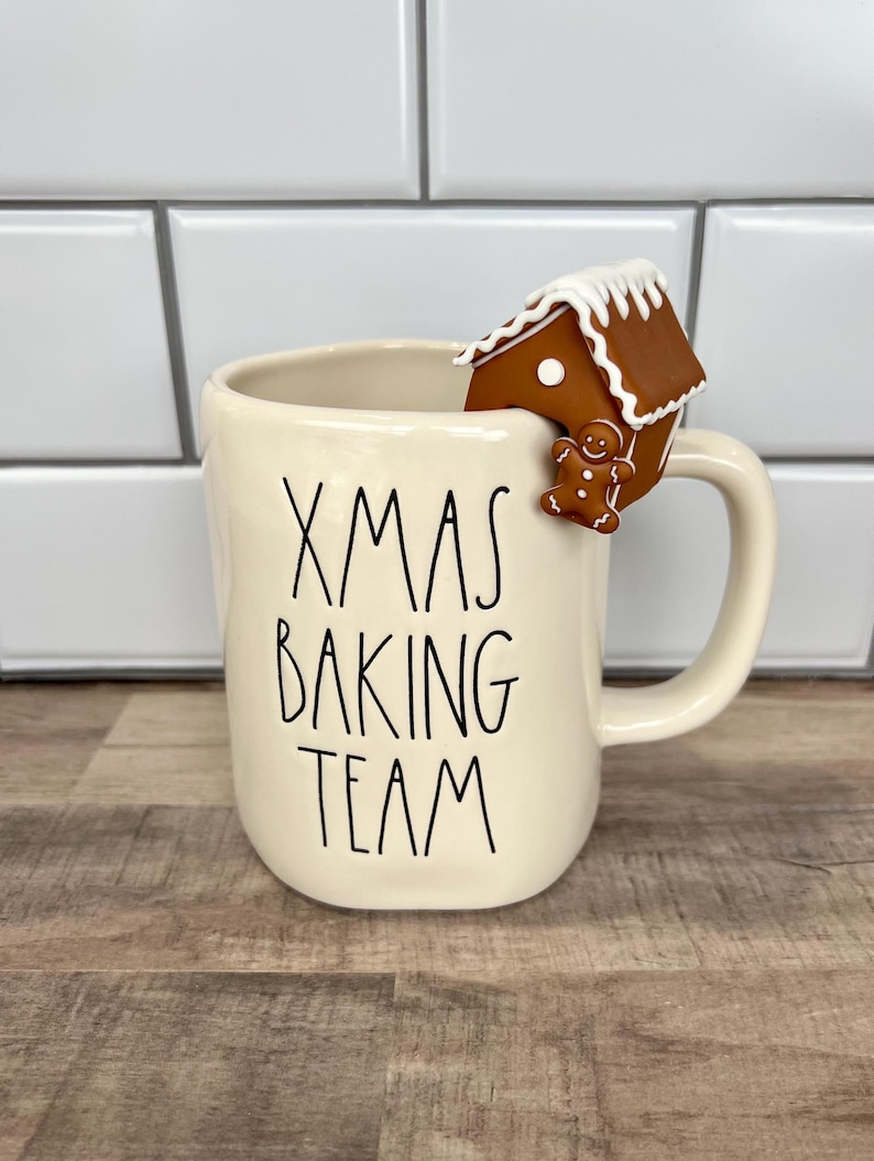 Faux Gingerbread House Mug Hugger: Tiered Tray Decor - Etsy