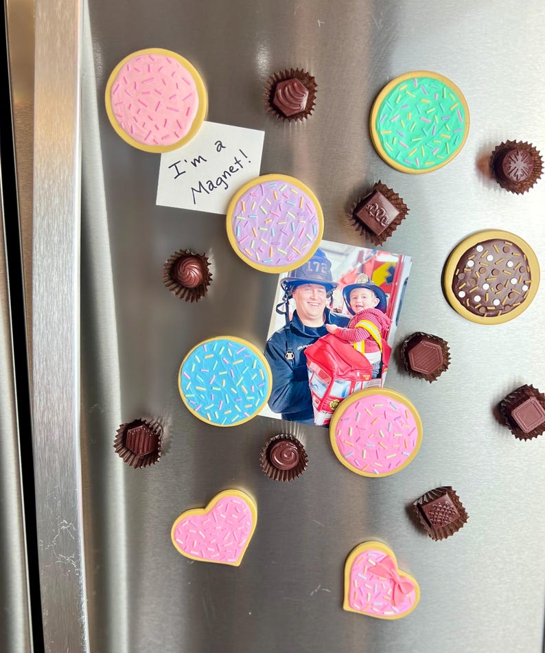 Fake Chocolate Truffle Fridge Magnets: Foodie Gift Set - Etsy