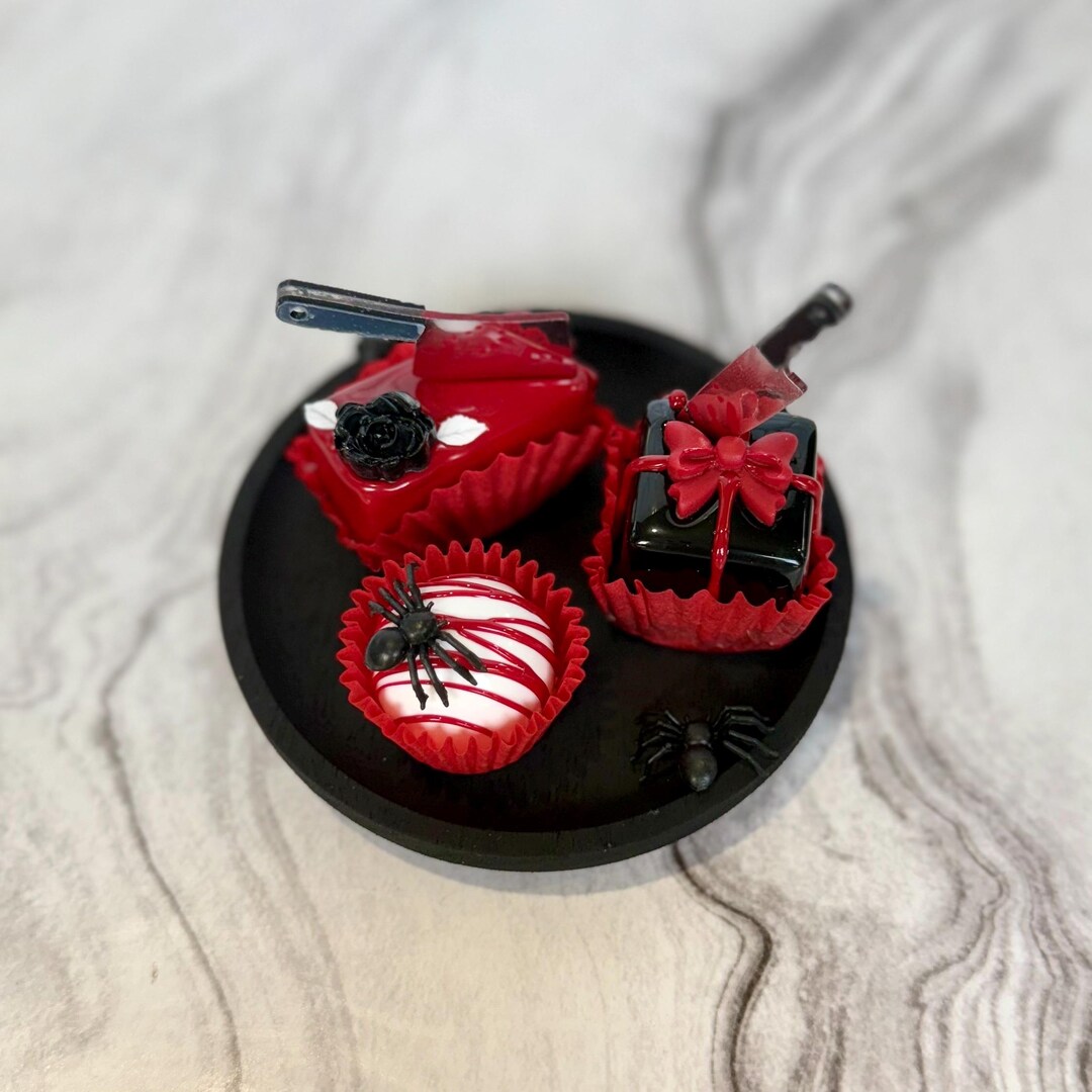Fake Horror Themed Candies Set – Gothic Halloween Decor, Spooky ...