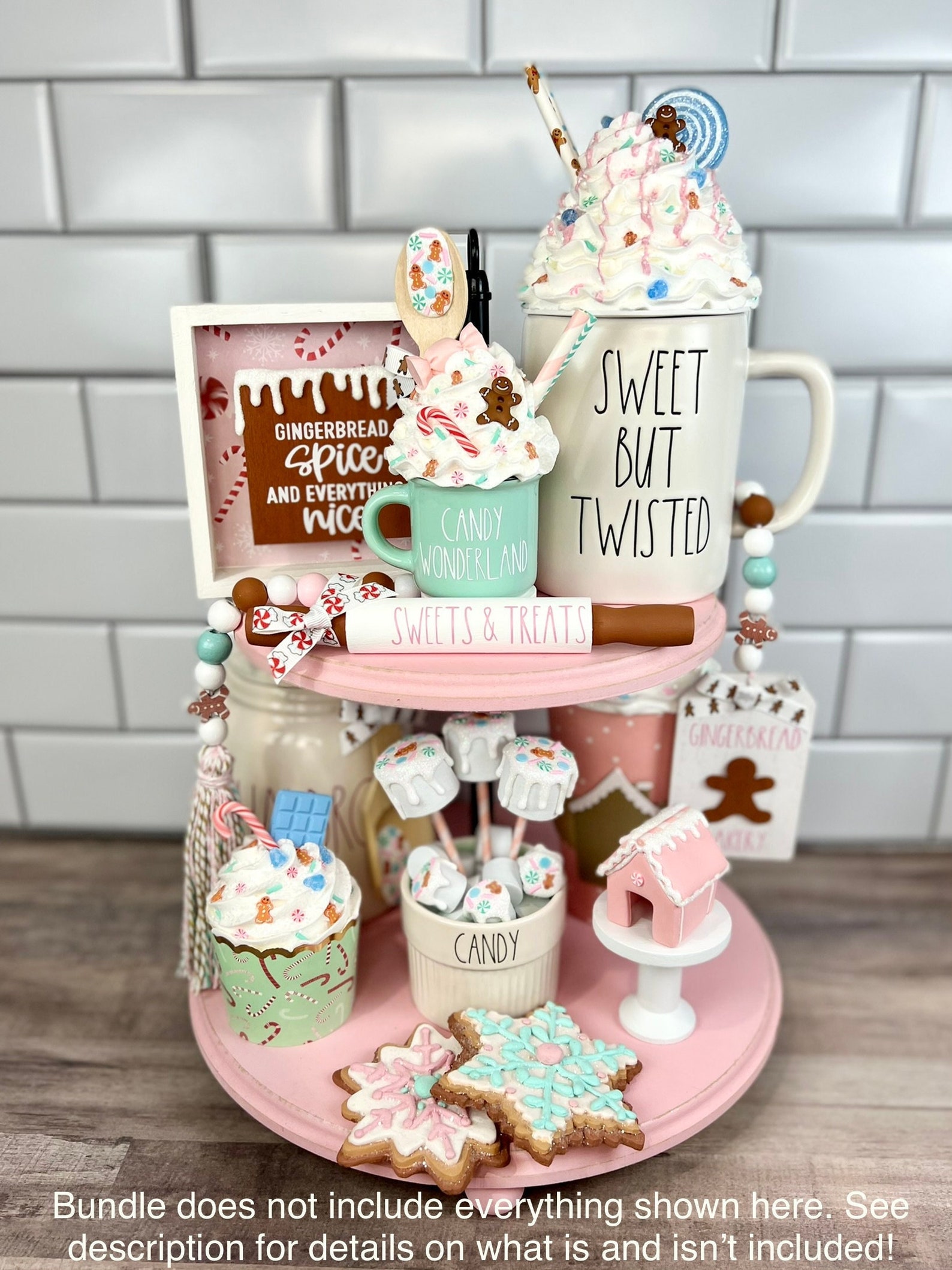 Pastel Gingerbread Bundle Gingerbread Candy Wonderland - Etsy