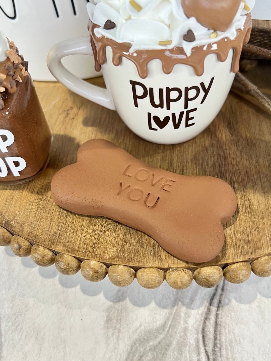 Large Fake Dog Biscuit - Not Edible - for Decor Purposes Only | Faux ...