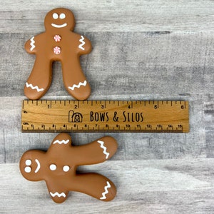 Handcrafted Fake Gingerbread Man Mug Hugger | Christmas Tier Tray Decor ...