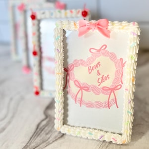 Fake Cake Frame - 4"x6" Size | Faux Cake Frame | Fake Cake Decor ...