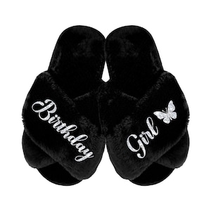 Personalized Girls Slippers for Kids Ages 3 to 10 Years - Non-skid ...