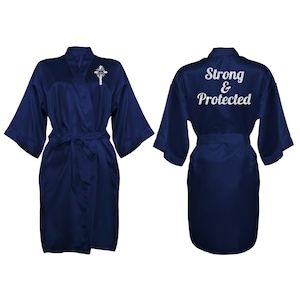 Front & Back Personalized Robes for Women, Add Text, Symbol or Monogram ...