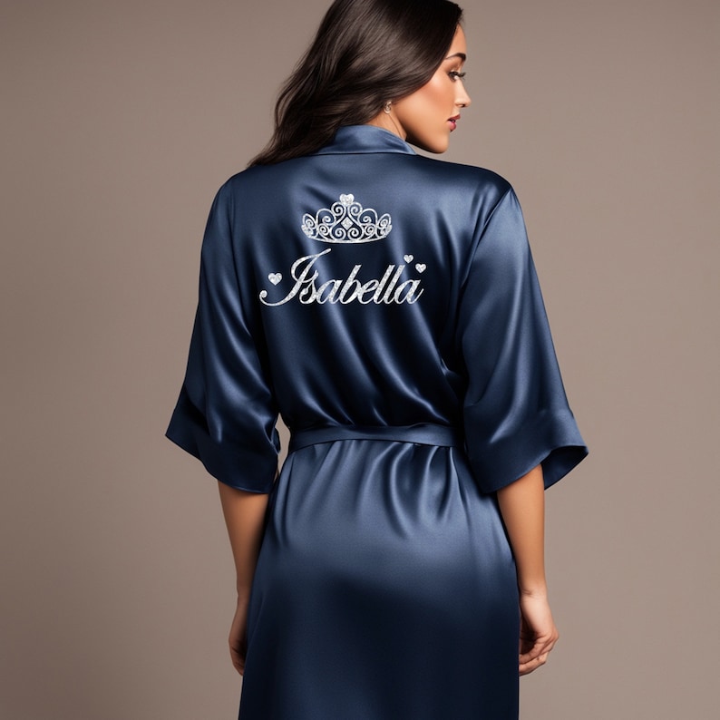 Personalized Mis Quince Robes, Pretty Quinceanera Robes, Robes for ...