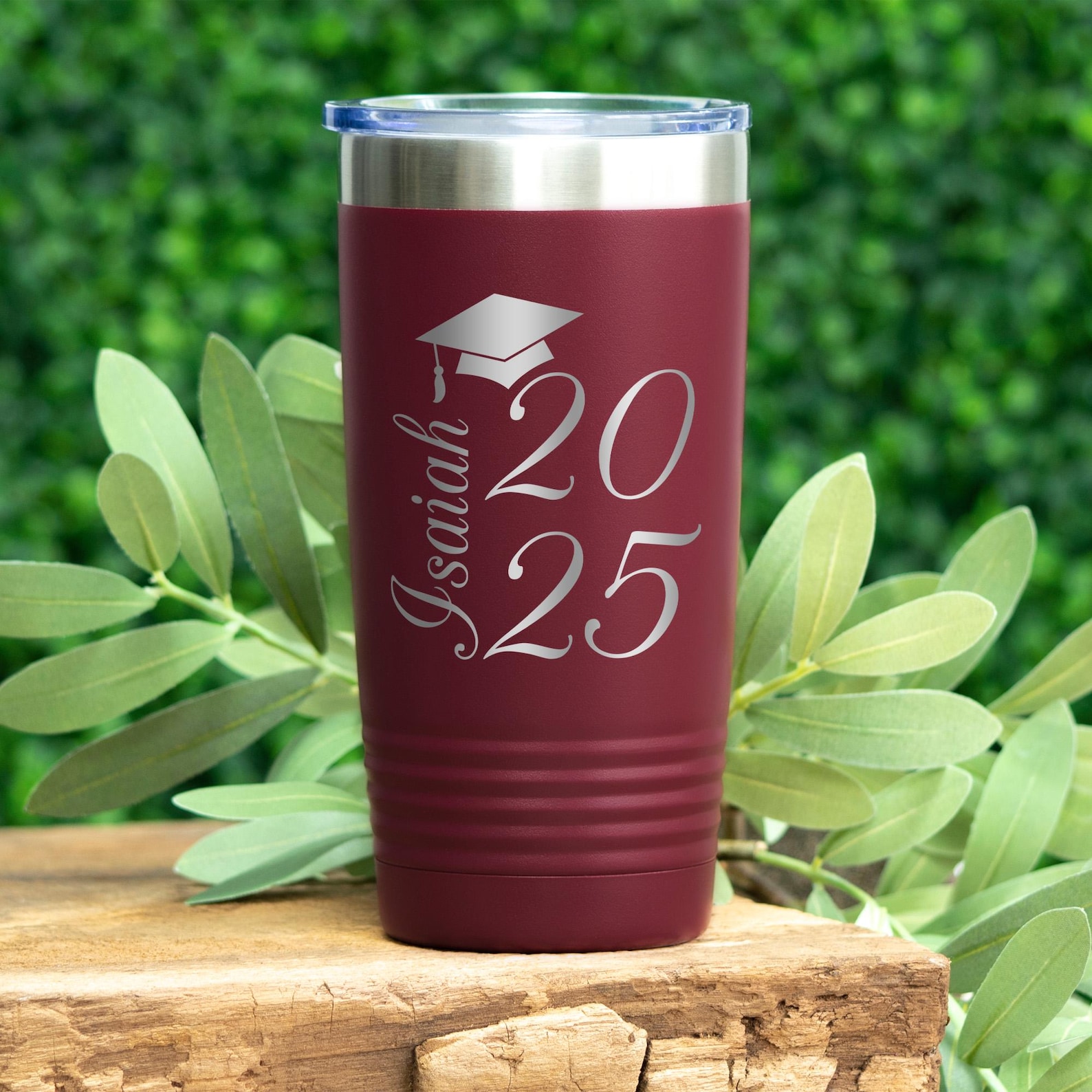 Personalized Graduation Tumbler: Class of 2025 Stainless Steel Grad ...