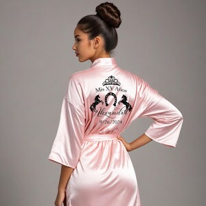 Charro Quinceanera Robes, Mis XV Anos Robe With Rancho Design, Pretty ...