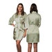 Sage Robes for Bridal Party, Birthdays, Spa Party & More -available in ...