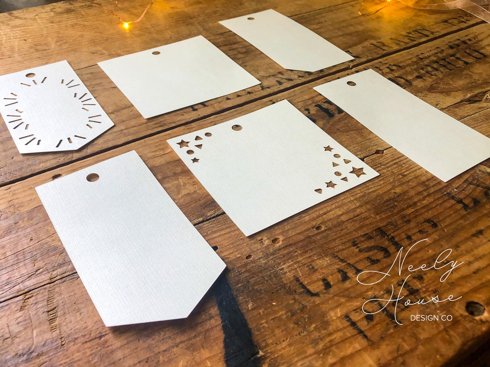 Oversized Gift Tag Bundle SVG | Cricut Label Template | Instant ...