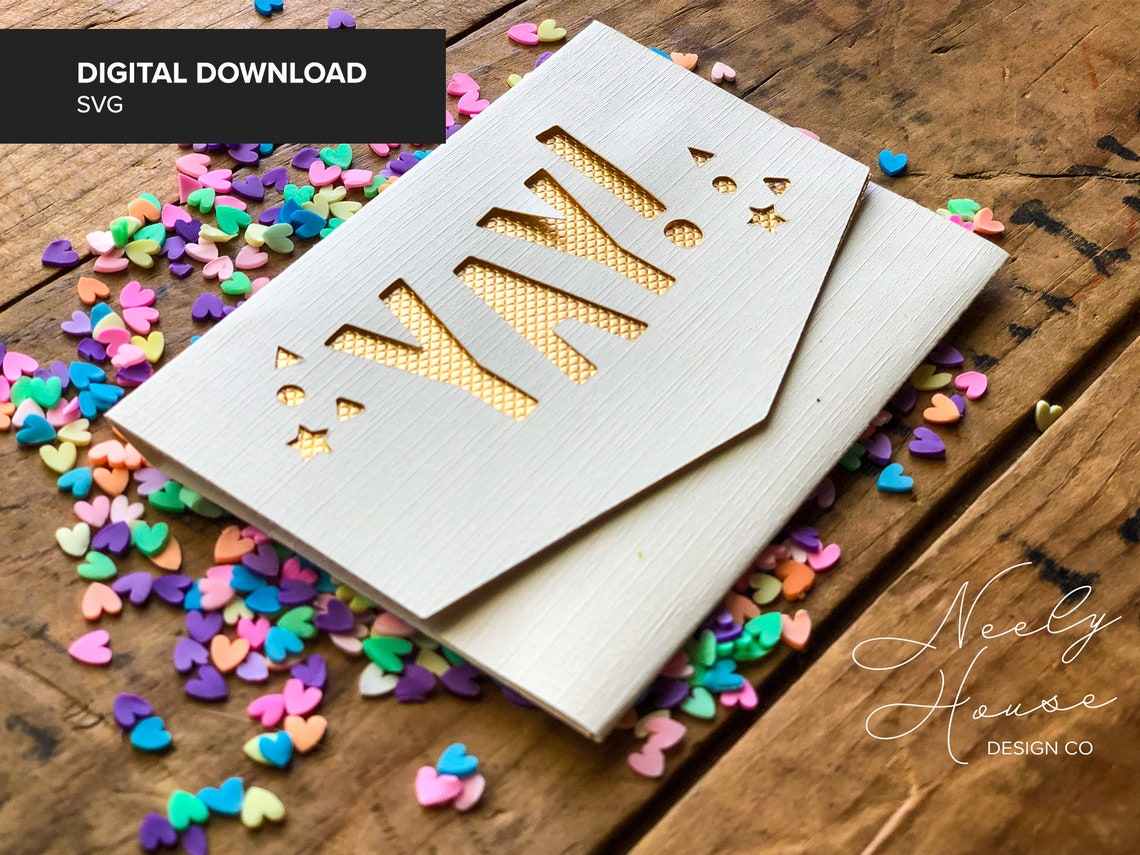 Yay Gift Card Holder Money Holder All Occasions Celebrate - Etsy