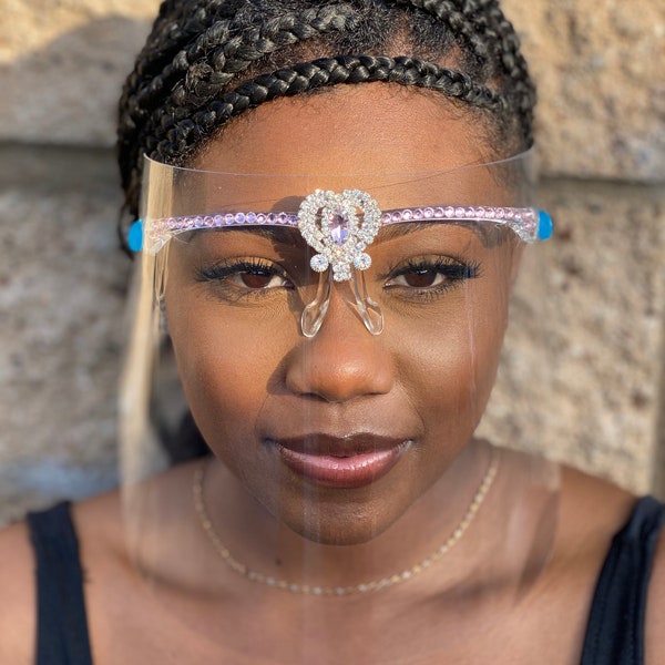 Glasses Face Shield - Etsy
