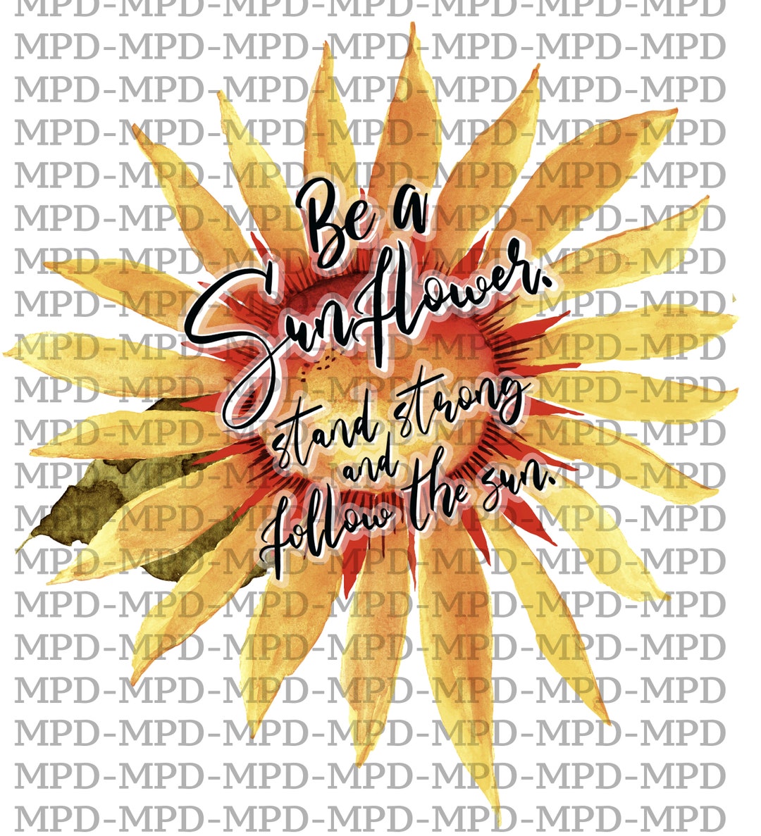 Be A Sunflower Shirt Design PNG PDF Jpg. Sublimation PRINTABLE - Etsy