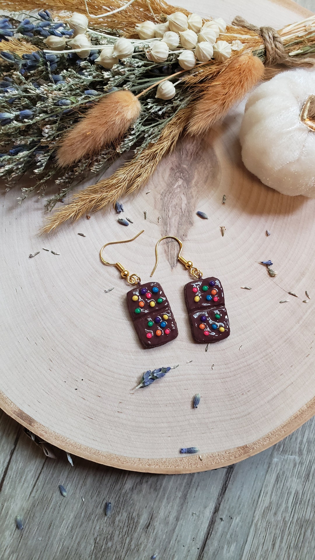 Cosmic Brownie Little Debbie Dessert Candy Clay Dangle - Etsy