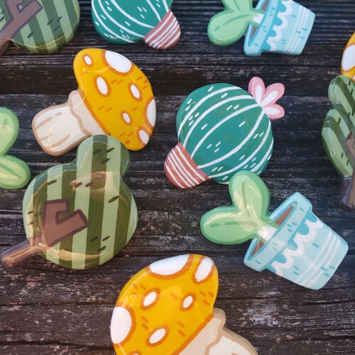 Handmade Clay Pins - Etsy