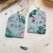 Spooky RIP Gravestone Tombstone Worm Halloween Clay Dangle Earrings ...